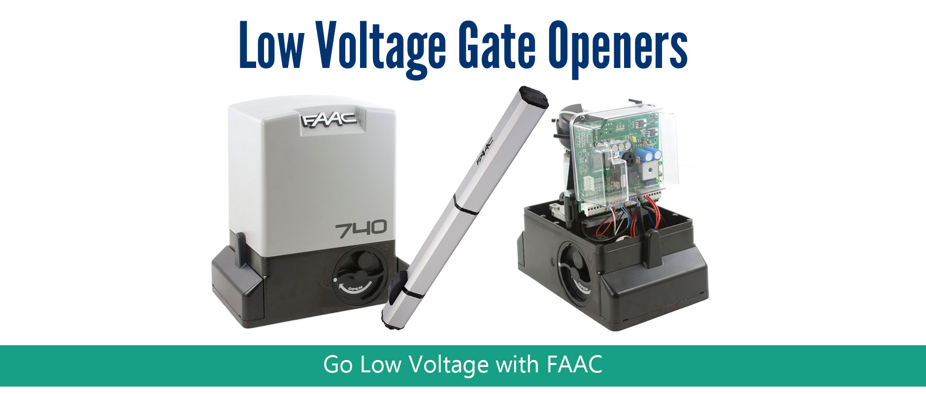 FAAC Gate Openers & Access Controls | Fast Gate Openers
